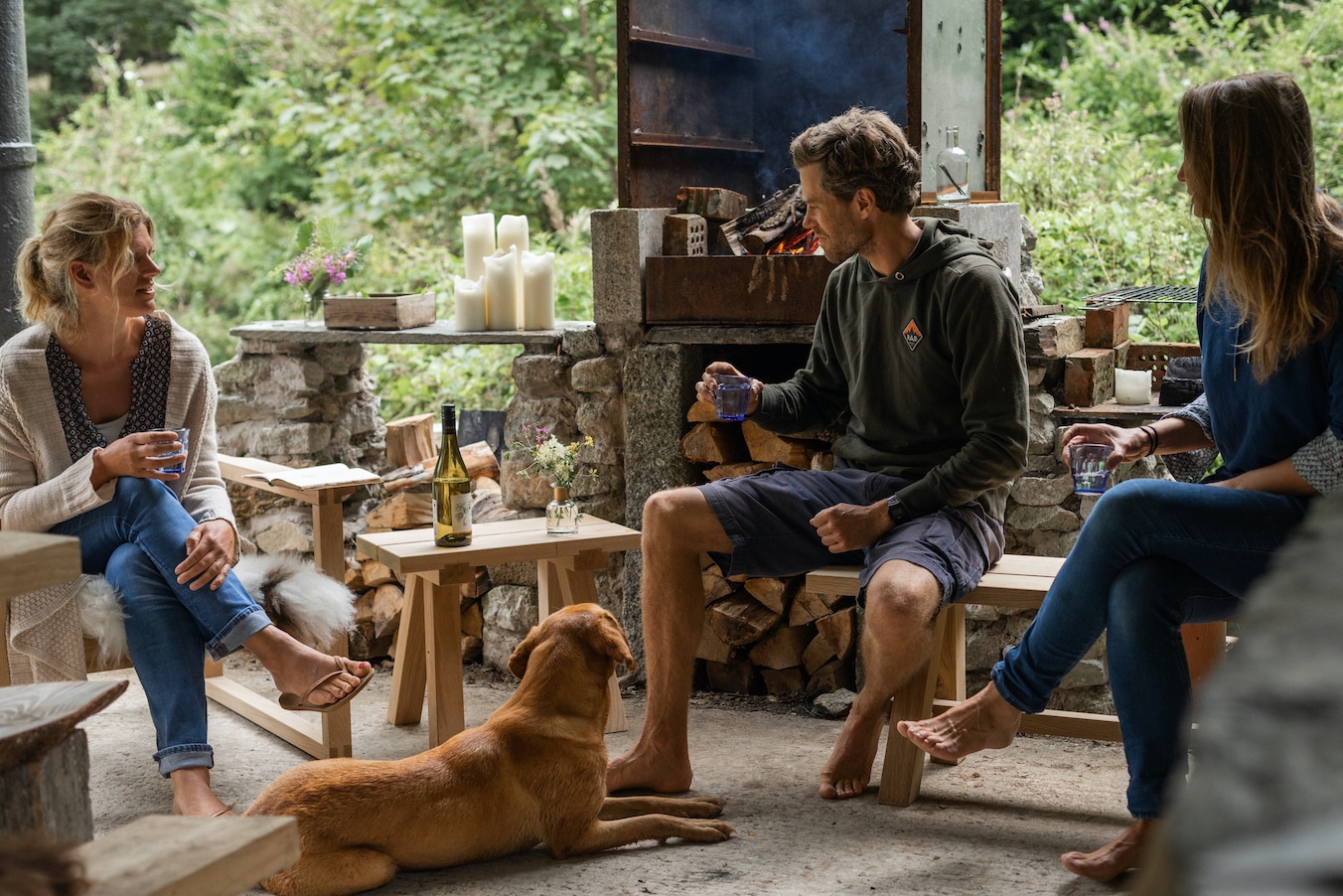 Outdoor Kitchen at Boconnoc | Boconnoc House & Estate
