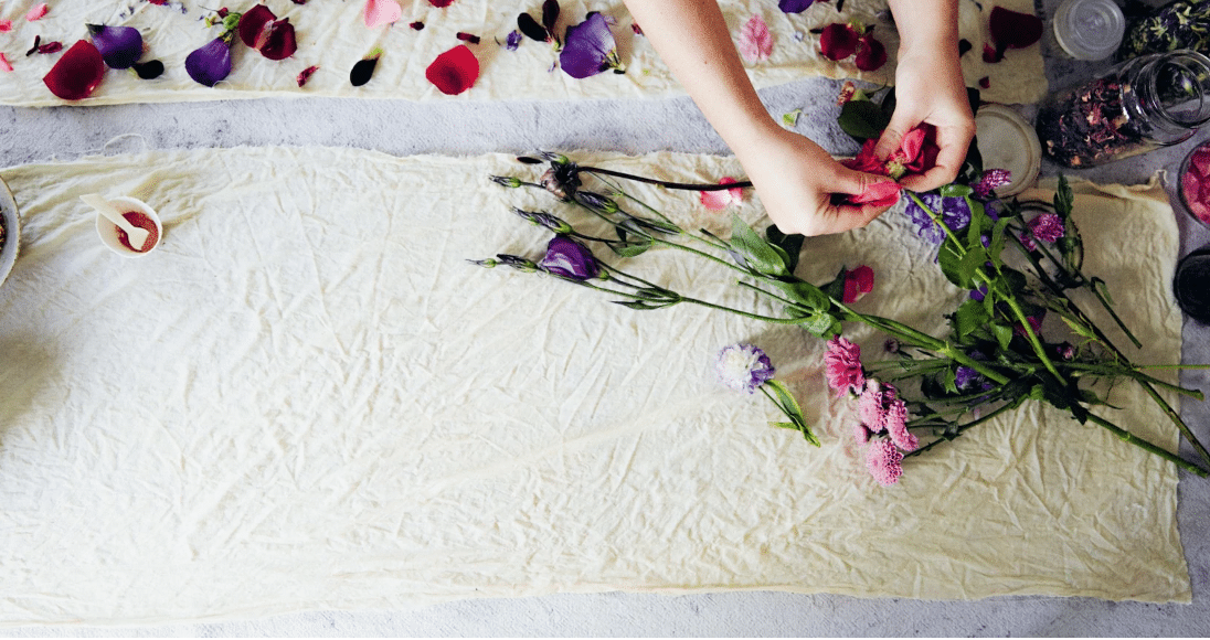 Dyeing Flower Bundles Workshop | Boconnoc Estate